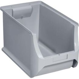 Sch&auml;fer Shop Sch&auml;fer Shop Pure Sichtlagerkasten Serie Base 4H, PP, B 205 x T 335 x H 200 mm, 9.8 l, grau, 8 St&uuml;ck