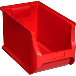 Sch&auml;fer Shop Sch&auml;fer Shop Pure Sichtlagerkasten Serie Base 4H, PP, B 205 x T 335 x H 200 mm, 9.8 l, rot, 8 St&uuml;ck