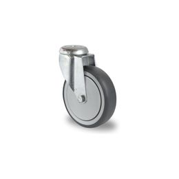 CASCOO R&uuml;ckenlochlenkrolle &oslash; 100 mm Serie P2T2 Kugellager (HAH15C0100P2T2B42)