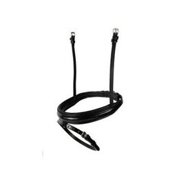 Hans Melzer Horse Equipment Hans Melzer Reithalfter breit englisch kombiniert schwarz unterlegt Pony
