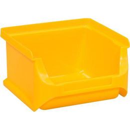 Sch&auml;fer Shop Sch&auml;fer Shop Pure Sichtlagerkasten Serie Base 1, PP, B 102 x T 100 x H 60 mm, 0.4 l, gelb, 30 St&uuml;ck