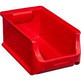 Sch&auml;fer Shop Sch&auml;fer Shop Pure Sichtlagerkasten Serie Base 4, PP, B 205 x T 335 x H 150 mm, 7.6 l, rot, 12 St&uuml;ck