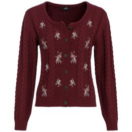 Gina Benotti Damen Strickjacke mit Stickereien