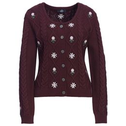Gina Benotti Damen Strickjacke im Oktoberfest-Design