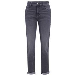 Gina Damen Mom-Jeans mit Used-Waschung