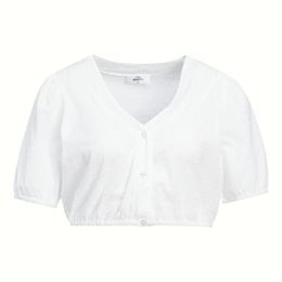 Gina Benotti Damen Dirndl-Bluse mit Struktur
