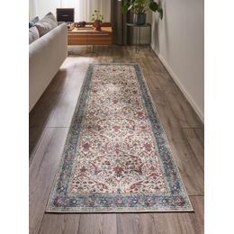 benuta Pop L&auml;ufer f&uuml;r Flur Laury Multicolor 80x240 cm