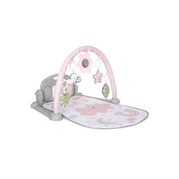Lorelli Spielbogen mein erstes Klavier Krabbeldecke, Musik, Piano, Pl&uuml;schfiguren rosa