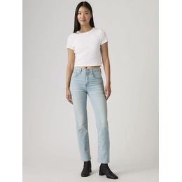 Levi's Levi's Jeans "724" - Slim fit - in Hellblau - 59% | Gr&ouml;&szlig;e W28/L28 | Damenjeans
