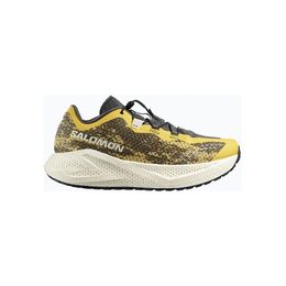 Salomon Laufschuhe "AERO GLIDE 4" in Gelb/ Grau - 35% | Gr&ouml;&szlig;e 46 | Herrenschuhe-outdoorschuhe