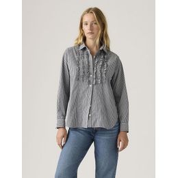 Levi's Levi's Bluse "Novelty Harlie" in Schwarz/ Wei&szlig; - 34% | Gr&ouml;&szlig;e M | Damen-blusen