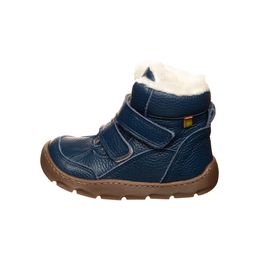 El Naturalista Barfu&szlig; Leder-Winterboots in Dunkelblau - 49% | Gr&ouml;&szlig;e 34 | Kinderstiefel