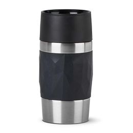 Emsa Thermobecher "Travel Mug Compact" in Schwarz - 300 ml - 11% | Damen-outdoor-ausruestung