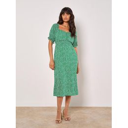 Apricot Kleid in Gr&uuml;n - 53% | Gr&ouml;&szlig;e L | Damen-kleider