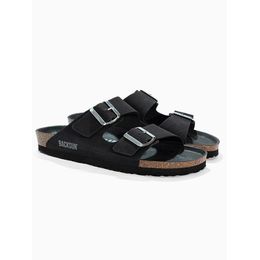 BACKSUN Pantoletten "Bali" in Schwarz - 53% | Gr&ouml;&szlig;e 37 | Damen-pantoletten