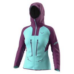 Dynafit Funktionsjacke "TLT" in T&uuml;rkis/ Dunkelblau - 64% | Gr&ouml;&szlig;e L | Damen-outdoorjacken