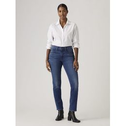 Levi's Levi's Jeans "724" - Slim fit - in Blau - 57% | Gr&ouml;&szlig;e W30/L34 | Damenjeans