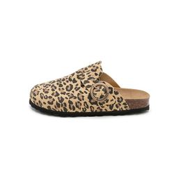 BABUNKERS Family Clogs in Beige/ Anthrazit - 54% | Gr&ouml;&szlig;e 38 | Damen-pantoletten