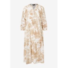 More & More More & More Kleid in Wei&szlig;/ Beige - 75% | Gr&ouml;&szlig;e 34 | Damen-kleider