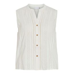 Vila Bluse in Wei&szlig; - 28% | Gr&ouml;&szlig;e 38 | Damen-blusen