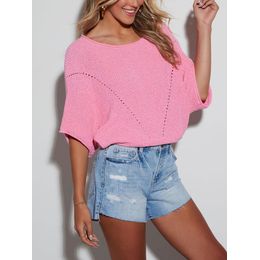 Milan Kiss Pullover in Pink - 61% | Gr&ouml;&szlig;e L | Damen-pullover-cardigans