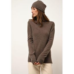 Just Cashmere Kaschmir-Pullover "Lexie" in Braun - 62% | Gr&ouml;&szlig;e M | Damen-pullover-cardigans