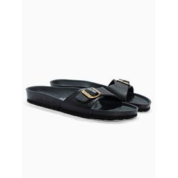 BAYTON Leder-Pantoletten "Zephyr" in Schwarz - 57% | Gr&ouml;&szlig;e 38 | Damen-pantoletten