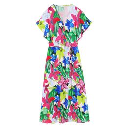 TATUUM Kleid "Amani" in Bunt - 55% | Gr&ouml;&szlig;e 40 | Damen-kleider
