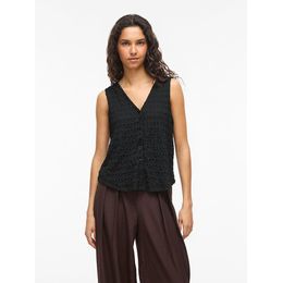 Vila Bluse in Schwarz - 16% | Gr&ouml;&szlig;e L | Damen-blusen