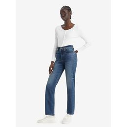 Levi's Levi's Jeans - Straight fit - in Blau - 63% | Gr&ouml;&szlig;e W25/L31 | Damenjeans