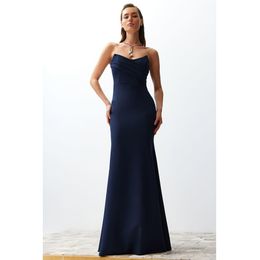 Trendyol Kleid in Dunkelblau - 62% | Gr&ouml;&szlig;e 40 | Damen-kleider