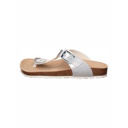 billowy Zehentrenner in Silber - 67% | Gr&ouml;&szlig;e 28 | Kindersandalen