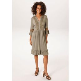 Aniston Kleid in Braun - 56% | Gr&ouml;&szlig;e 40 | Damen-kleider