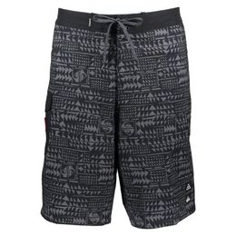 Quiksilver Badeshorts "Surfsilk Hawwaii" in Schwarz - 51% | Gr&ouml;&szlig;e 38 | Herren-bademode-sport