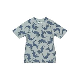 Mikk-line Badeshirt in T&uuml;rkis/ Dunkelblau - 31% | Gr&ouml;&szlig;e 86/92 | Kinder-bademode
