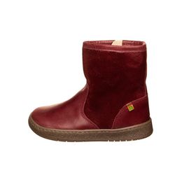 El Naturalista Leder-Winterboots in Dunkelrot - 43% | Gr&ouml;&szlig;e 30 | Kinderstiefel