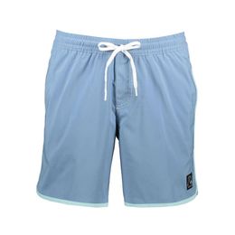Quiksilver Badeshorts "Scallop Volley" in Hellblau - 61% | Gr&ouml;&szlig;e L | Herren-bademode-sport