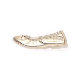 Naturino Leder-Ballerinas "Margot" in Gold - 58% | Gr&ouml;&szlig;e 29 | Kinderballerinas