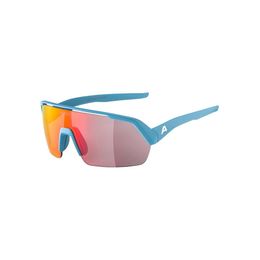 Alpina Unisex-Sportbrille "Turbo HR" in Hellblau/ Rot - 26% | Damen-outdoor-ausruestung