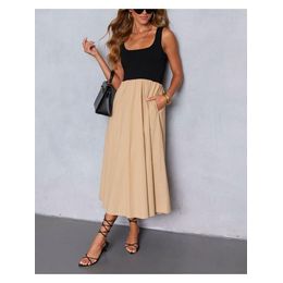 Milan Kiss Kleid in Schwarz/ Beige - 61% | Gr&ouml;&szlig;e M | Damen-kleider