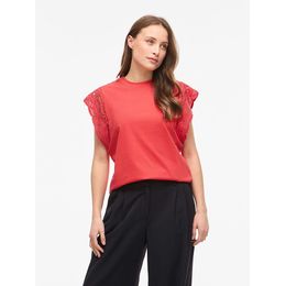 Vila Bluse in Rot - 29% | Gr&ouml;&szlig;e L | Damen-blusen