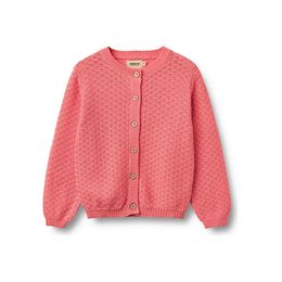 Wheat Cardigan "Magnella" in Rot - 42% | Gr&ouml;&szlig;e 116 | Kinder-pullover