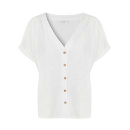TATUUM Bluse "Polinezja" in Wei&szlig; - 46% | Gr&ouml;&szlig;e M | Damen-blusen