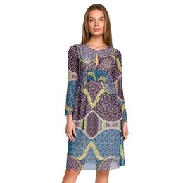Stylove Kleid in Bunt - 50% | Gr&ouml;&szlig;e XL | Damen-kleider