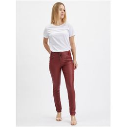 ORSAY Hose in Bordeaux - 55% | Gr&ouml;&szlig;e 38 | Damenhosen