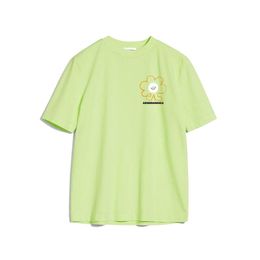armedangels Shirt "Tarjaa Smile" in Hellgr&uuml;n - 30% | Gr&ouml;&szlig;e XS | Damen-tops