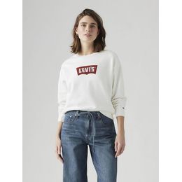 Levi's Levi's Sweatshirt in Wei&szlig; - 61% | Gr&ouml;&szlig;e M | Damen-sweatshirts-jacken