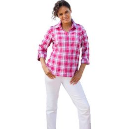 WITT WEIDEN Bluse in Pink/ Wei&szlig; - 60% | Gr&ouml;&szlig;e 46 | Damen-blusen