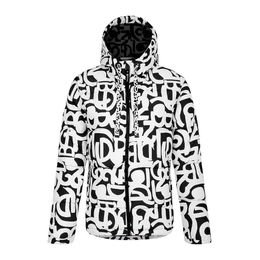 Dare 2b Steppjacke "Society" in Wei&szlig;/ Schwarz - 77% | Gr&ouml;&szlig;e 42 | Damenjacken