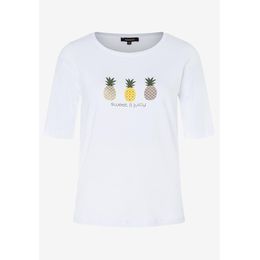 More & More More & More Shirt in Wei&szlig; - 55% | Gr&ouml;&szlig;e 38 | Damen-tops